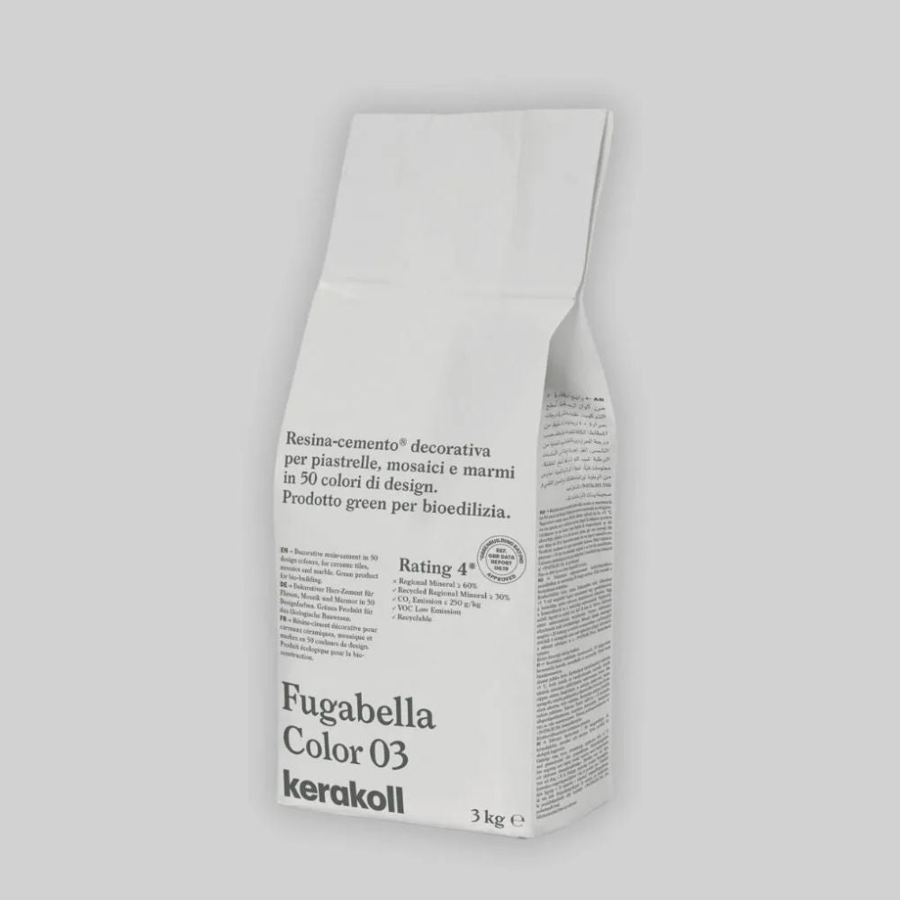 Fugabella Color Grout 03 Pearl 3Kg – Delforno