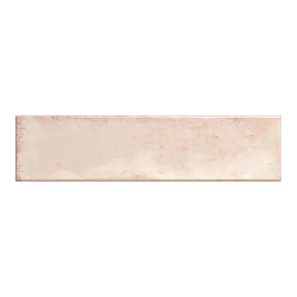 Hope Rose Ceramic Subway Tile 7.5 x 30cm | Gloss Pink Wall Tiles – Delforno